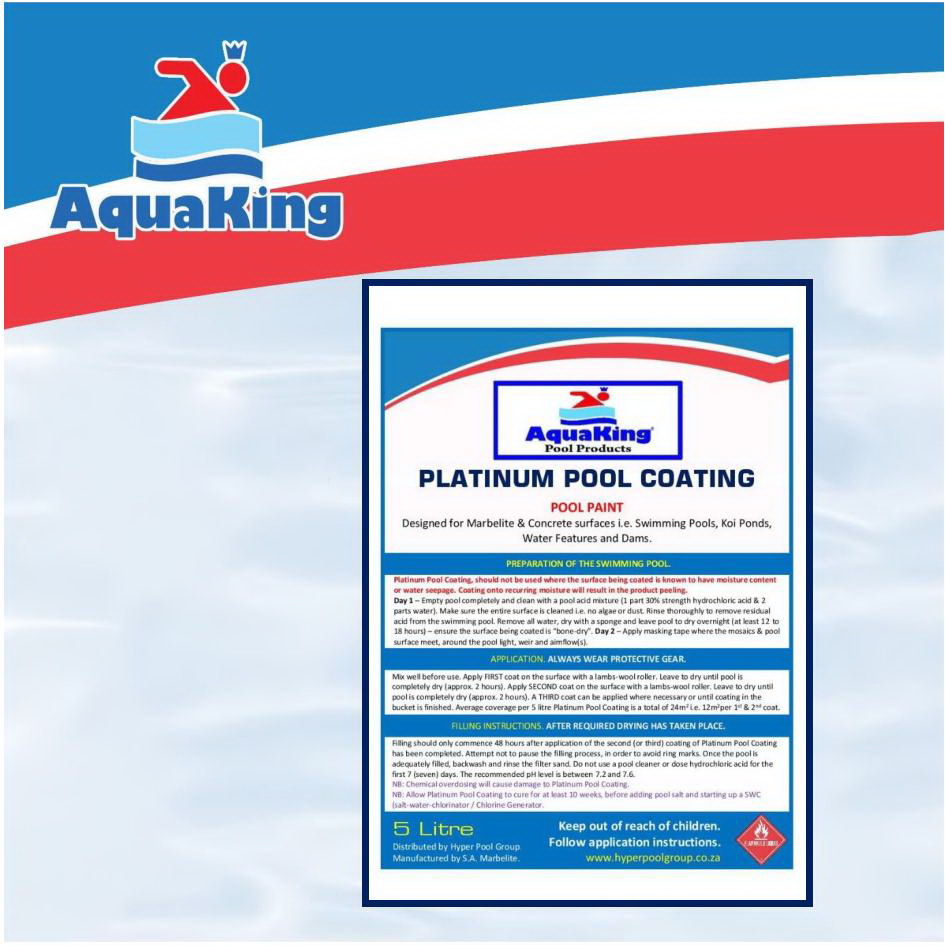 AquaKing – Platinum Pool Coating | Hyper Pool Group