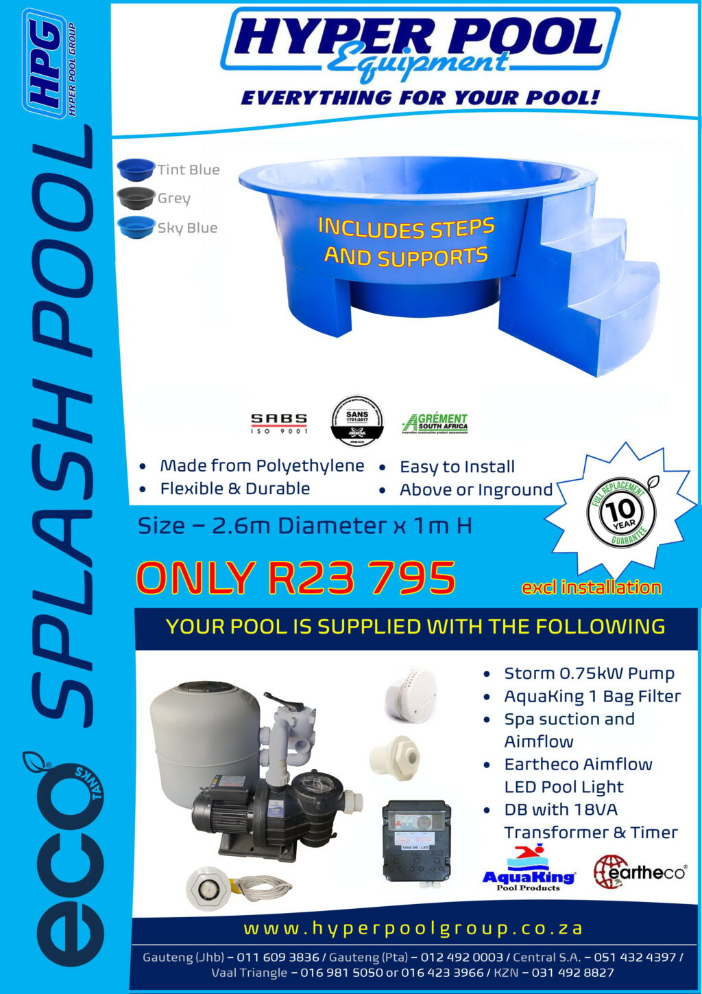 Eco Tanks Pools and Tanks | Hyper Pool Group