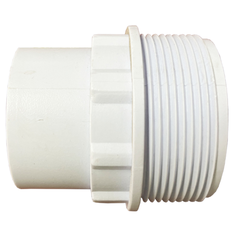 Eartheco PVC Male Adapter 50mm Thread 40mm OD | Hyper Pool Group